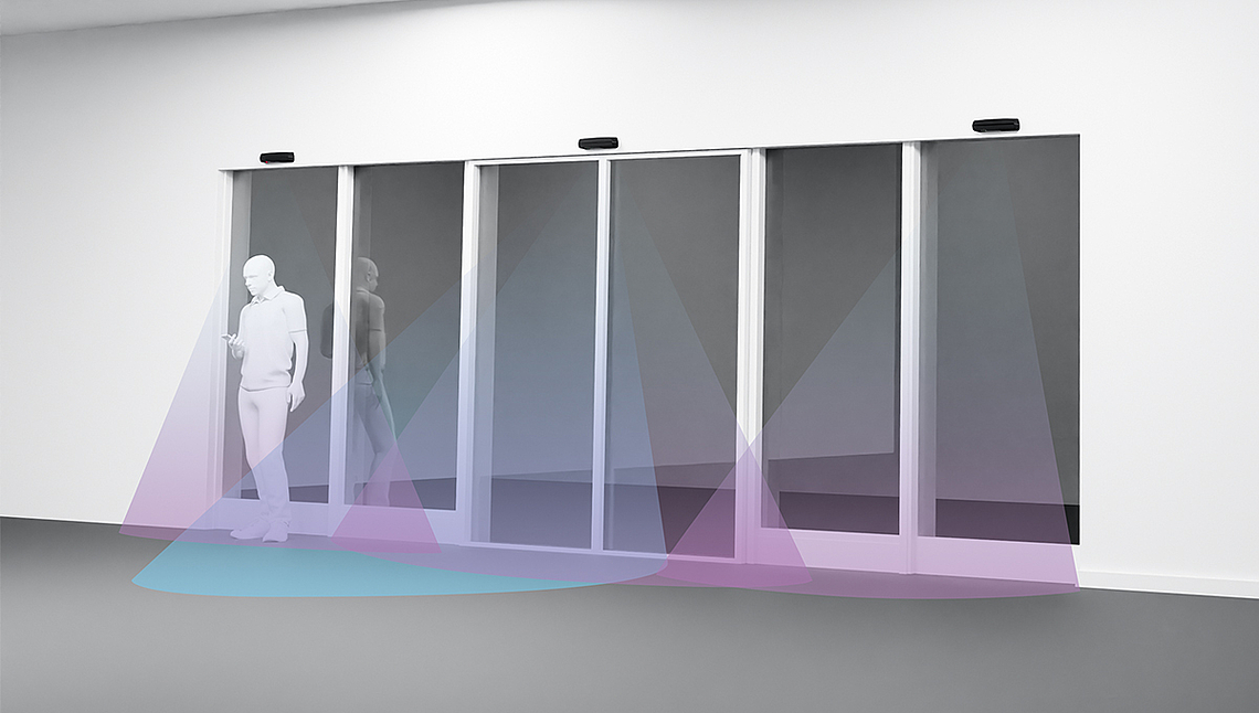 DualSense - Sensors for automatic sliding doors - BBC Bircher Smart Access